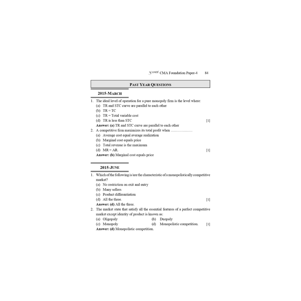 Buy CMA Final Books & Scanners – Group 3 & 4 | ScannerAdda